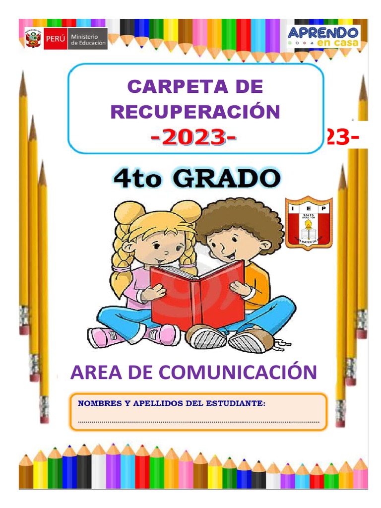 Carpeta Recuperacion 4° A 2023 Area de Comunicación | PDF | Biodiversidad Carpeta Recuperacion 4° A 2023 Area de Comunicación | PDF | Biodiversidad