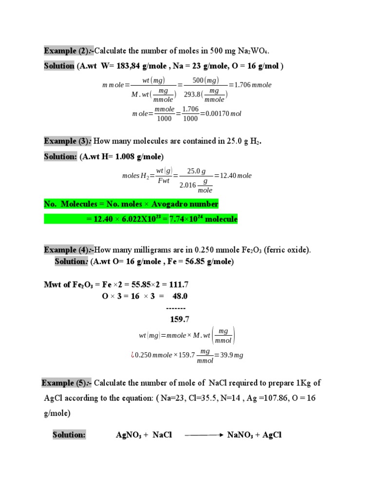 Molarity | PDF | Mole (Unit) | Molar Concentration