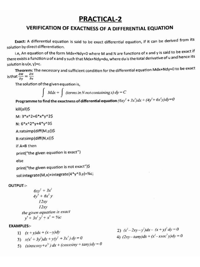 3rd Sem Math Lab PDF | PDF