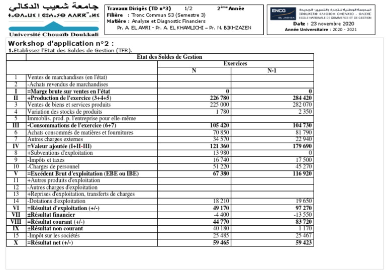 Corrigé TD 3 Adf | PDF