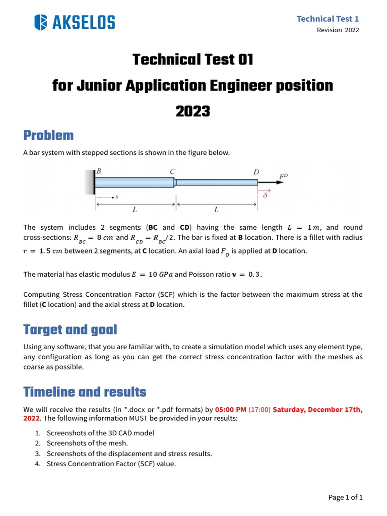 JAE - A Technical Test - 2023 - Problem 1 - 2 | PDF