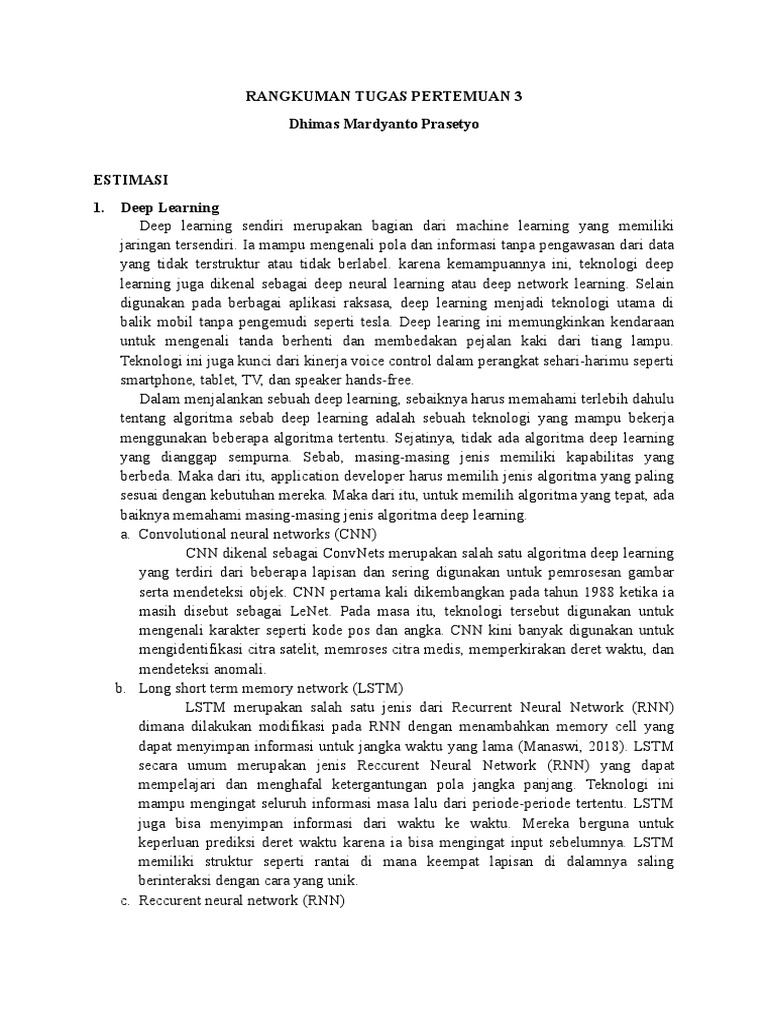 Rangkuman Tugas Metode Data Science | PDF | Seni | Komputer