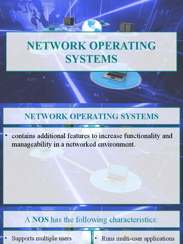 Windows Network Operating System Guide | PDF | Operating System ...