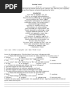 Short Stories, Henry Slesar, Examination Day | PDF