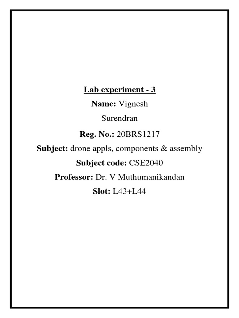 CSE2040 Exp-3 20BRS1217 | PDF | Computer Science | Unix