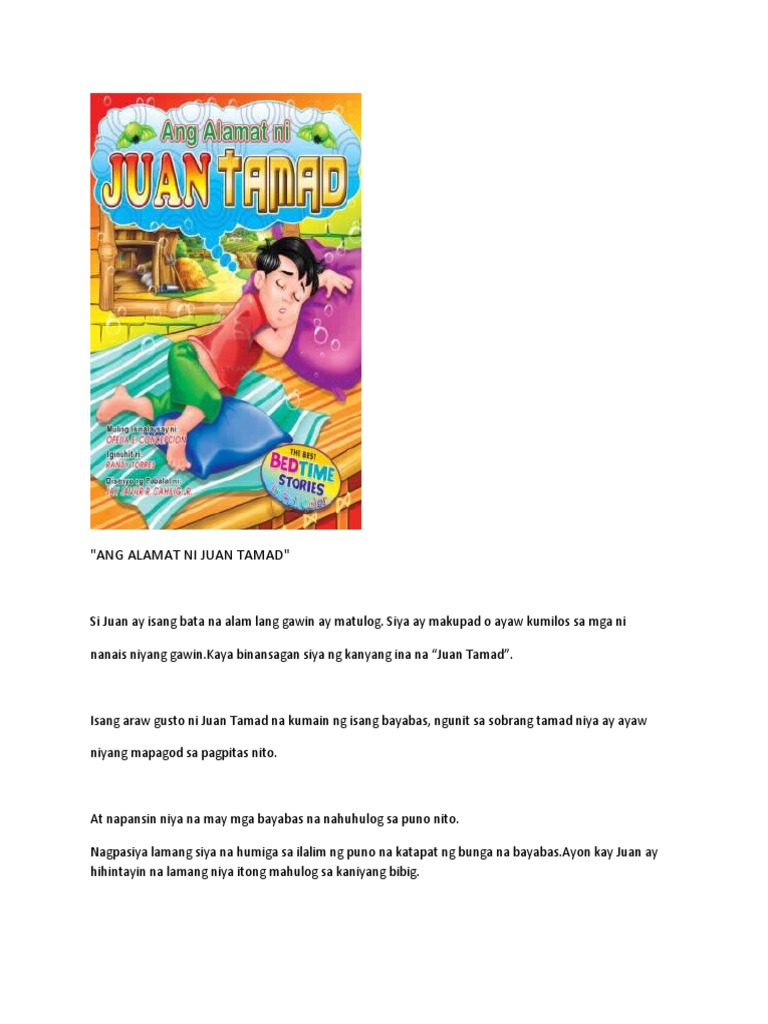 Ang Alamat Ni Juan Tamad | PDF