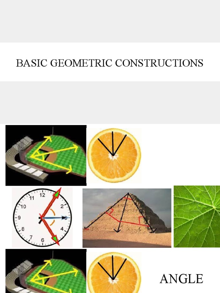 Basic Geometric Constructions | Download Free PDF | Perpendicular | Line (Geometry)