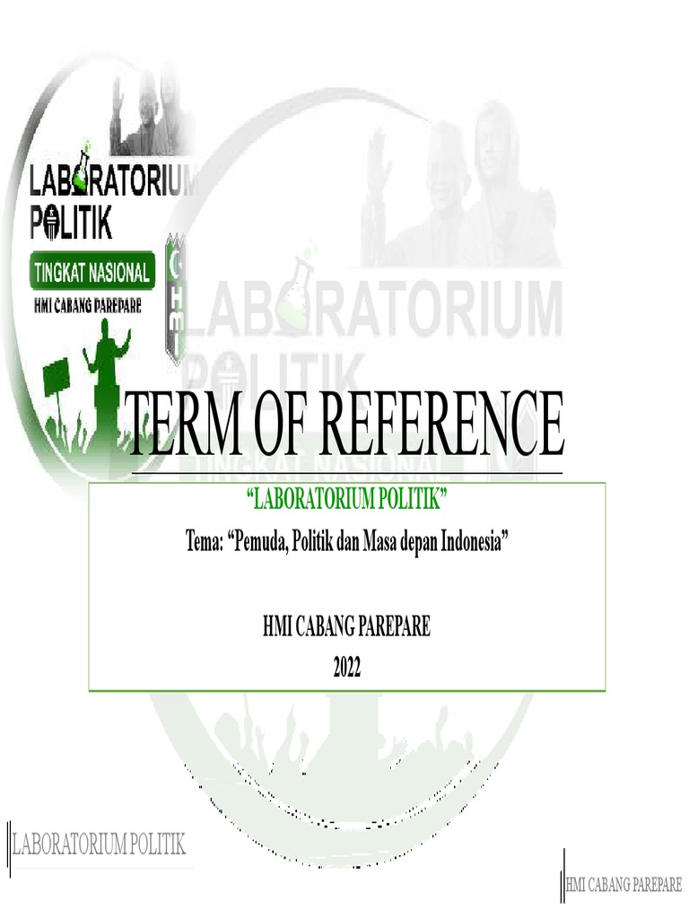 Tor Lab. Politik Hmi Cabang Parepare 2022 | PDF