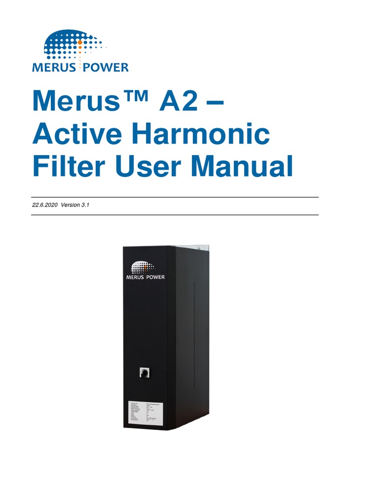 Merus A2 Module User Manual 3.1 PDF | PDF | Ac Power | Capacitor