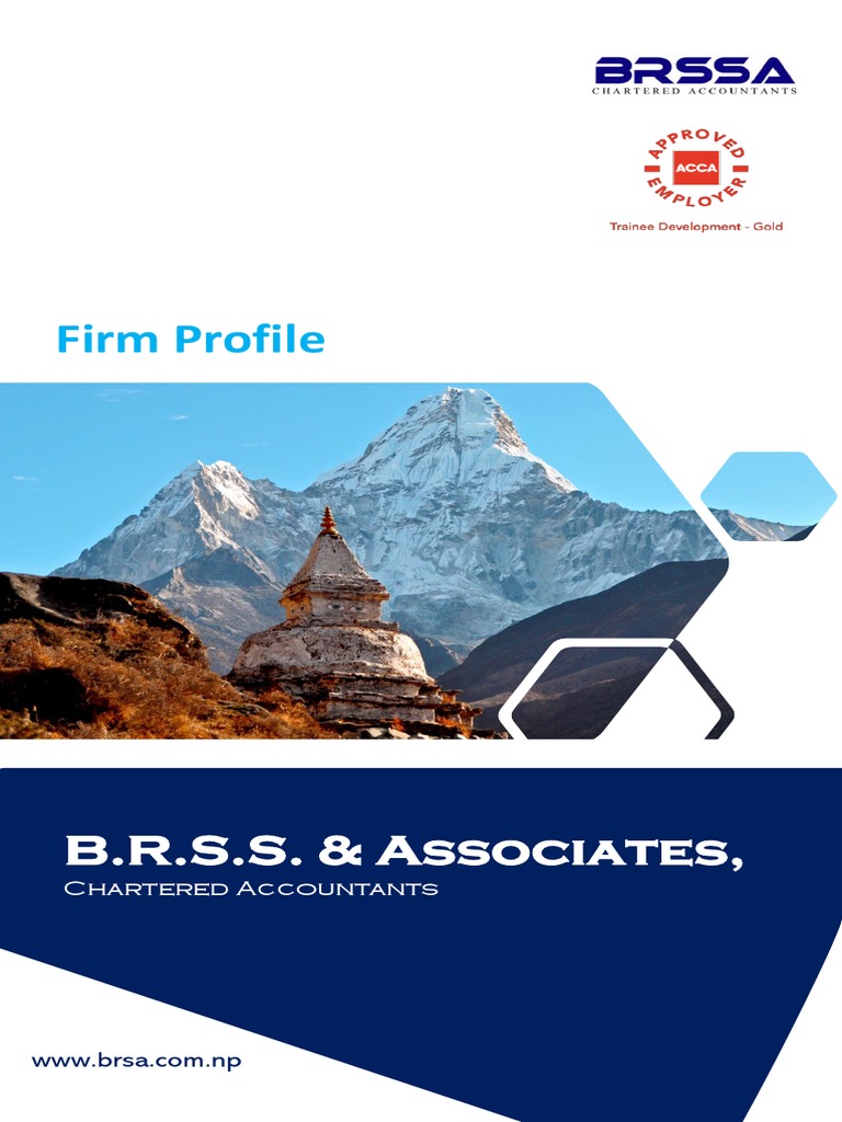 Firm Profile - BRSS & Associates, Chartered Accountants PDF | PDF ...