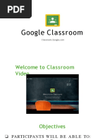 Script How To Create A Google Classroom | PDF | Classroom | Learning