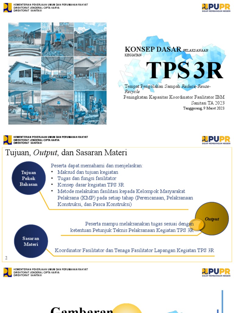 Konsep Dasar TPS 3R | PDF