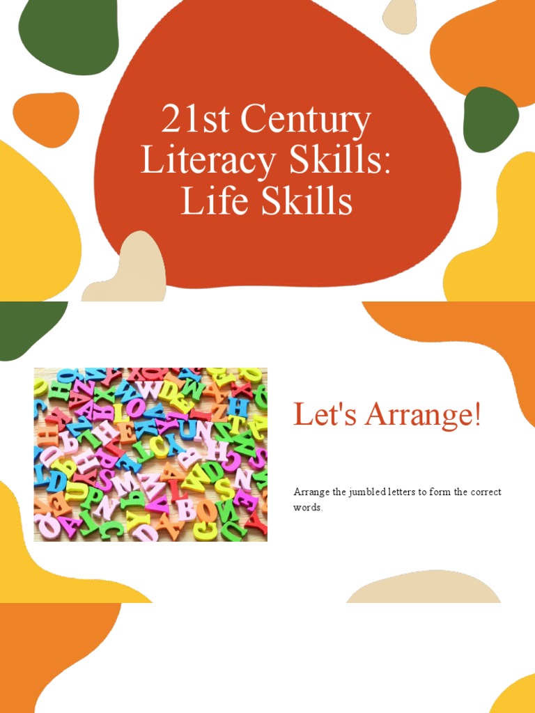 21st Century Life Skills Overview | PDF | Self-Improvement