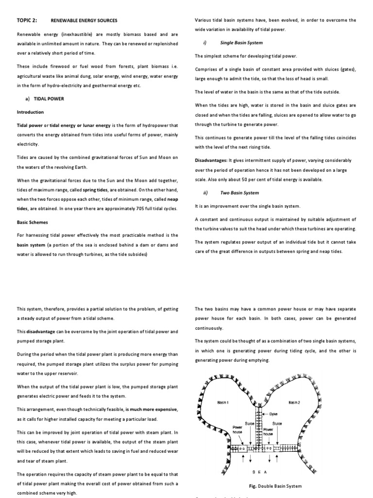 CH 3-Renewable Energy Resources Class Notes | PDF | Photovoltaics ...
