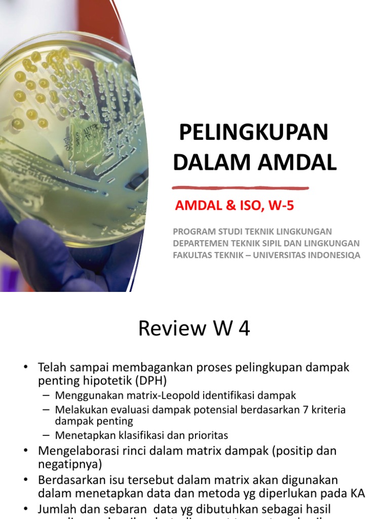 W 5 Amdal 2023 | PDF