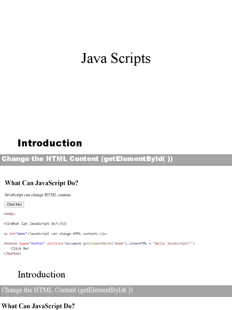 CSE-326-21-Java Scripts 1 | PDF | Document Object Model | Html CSE-326-21-Java Scripts 1 | PDF | Document Object Model | Html