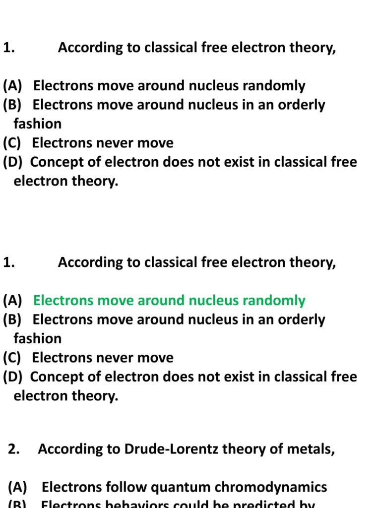 MCQ Unit V Phy110 | PDF | Electrical Resistivity And Conductivity | Semiconductors