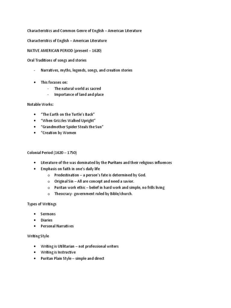 Characteristics and Common Genre of English | PDF | Fantasy | Novels