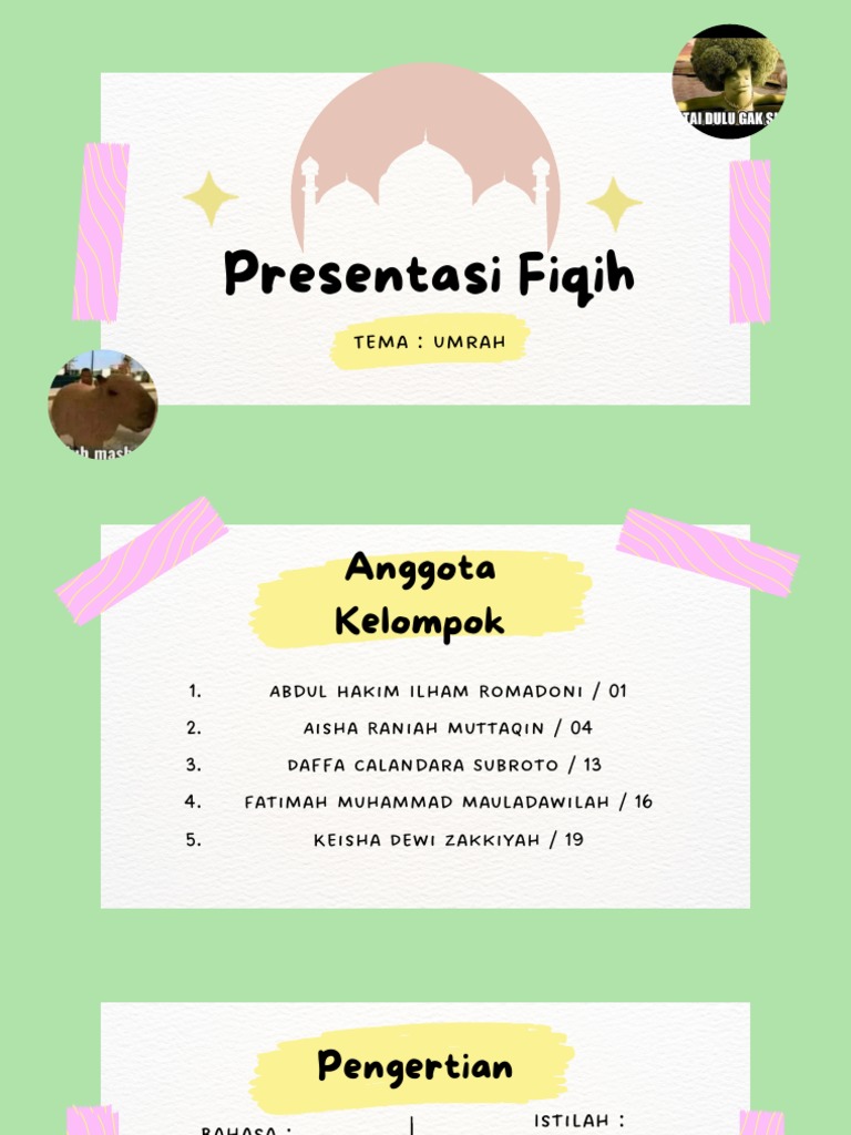 Presentasi Fiqih PDF | PDF | Agama & Spiritualitas