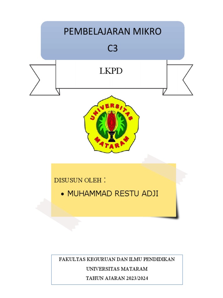 LKPD C3 | PDF | Metode & Bahan Ajar
