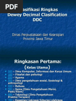 Klasifikasi Buku Menurut DDC | PDF