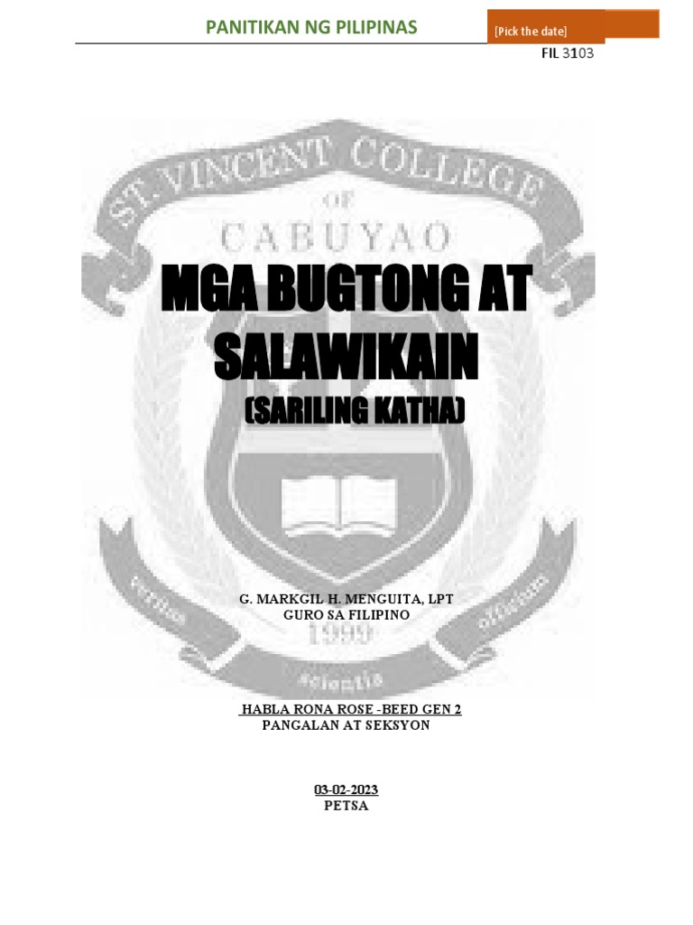 Mga Bugtong at Salawikain | PDF