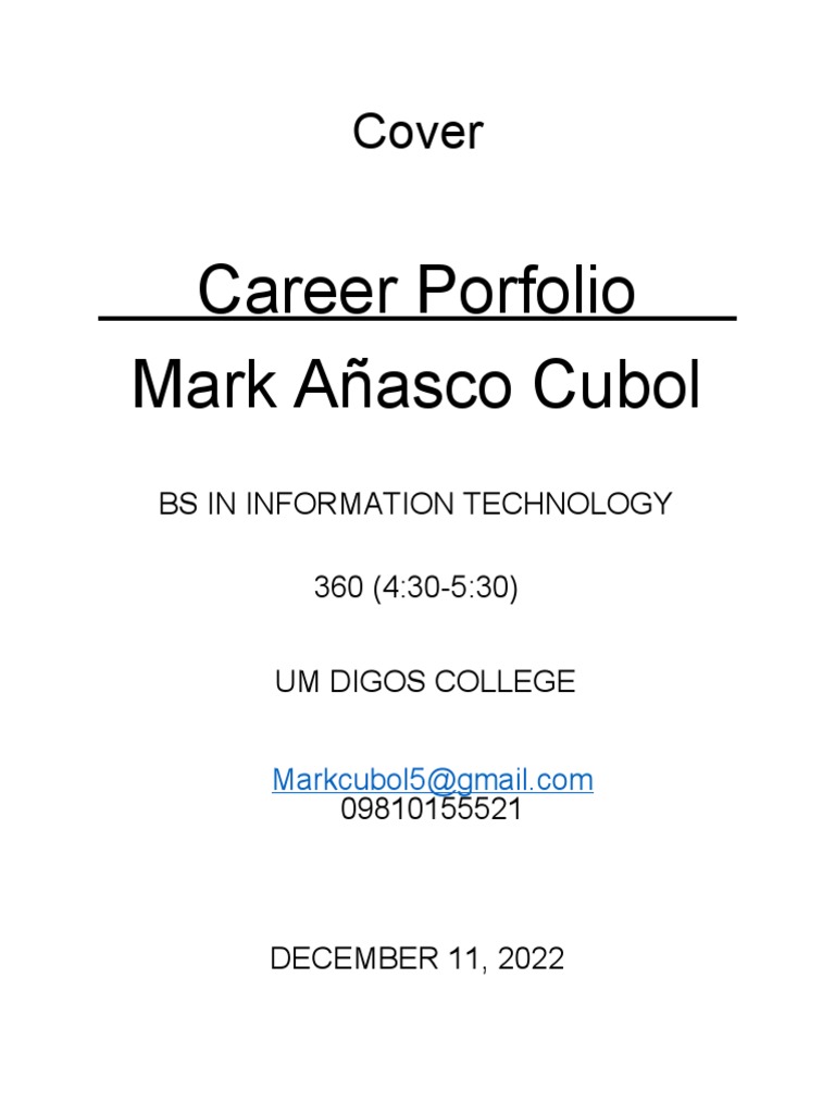 Cubol Mark | PDF | Microsoft Office | Computing