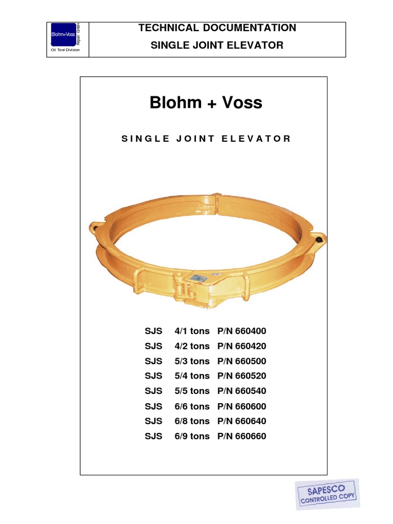 02 - Documentation SJS 4 - 6 Ton - Rev - 1 | PDF | Elevator | Wear