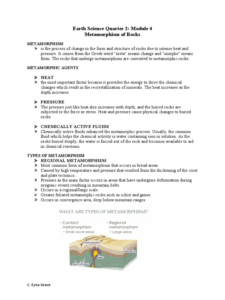 Earth Science Quarter 2 Module 4-5 | PDF | Rock (Geology) | Plate Tectonics