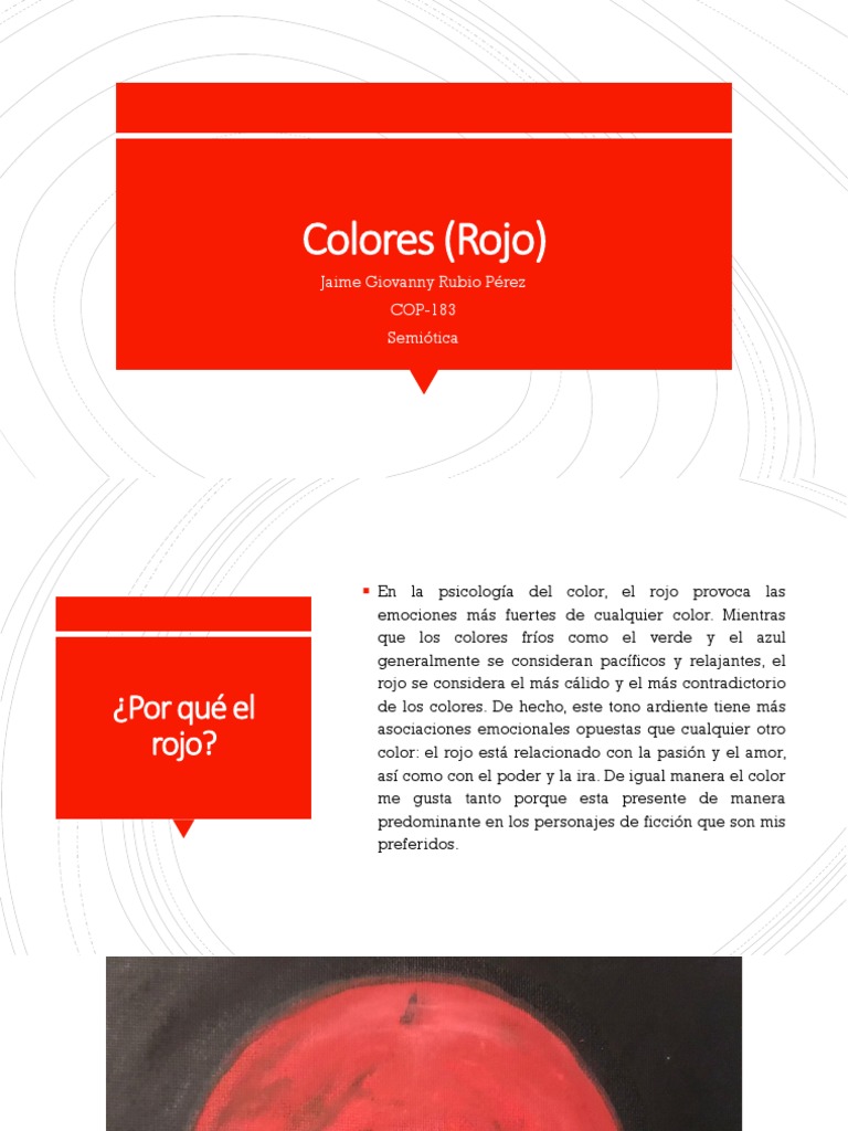 Fotos en Color (Rojo) JGRP PDF | PDF
