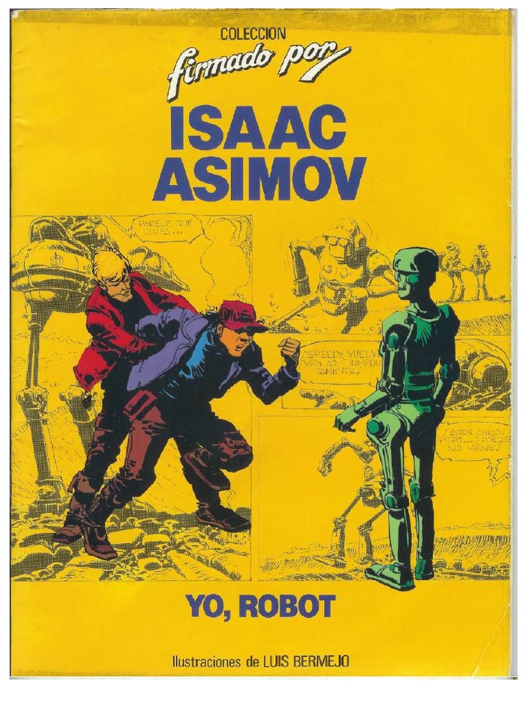 Yo Robot Comic De Isaac Asimov Pdf Robótica Robot