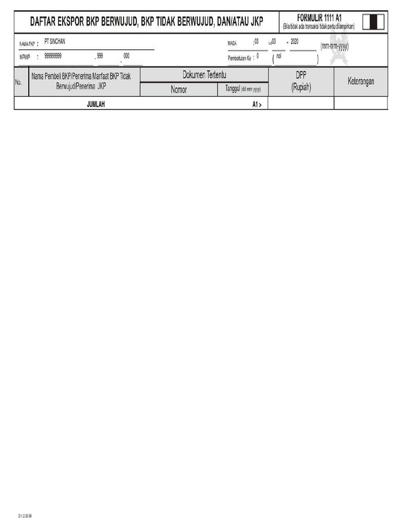 Lampiran A1 A2 B1 B2 B3 Ab | PDF