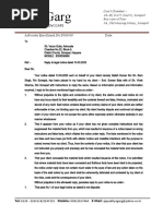 Rejoinder Draft Filing in High Court | PDF | Affidavit | Government