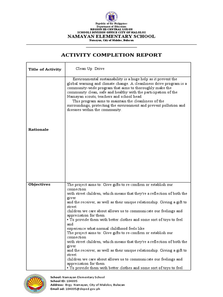 ACR - Clean Up Drive | PDF