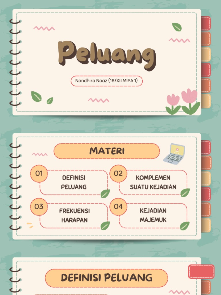 Materi Peluang Matematika Wajib Kelas 12 | PDF