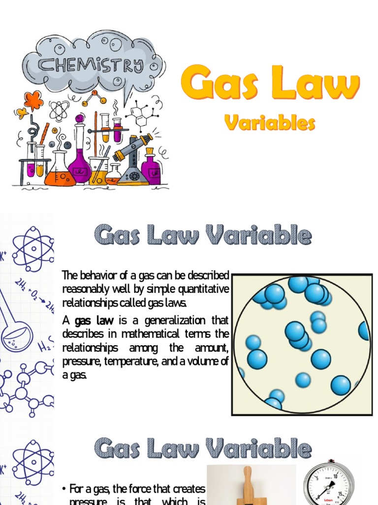 CHEM 1 - Lesson 3 - Part 2 - GAS LAW | PDF | Gases | Pressure
