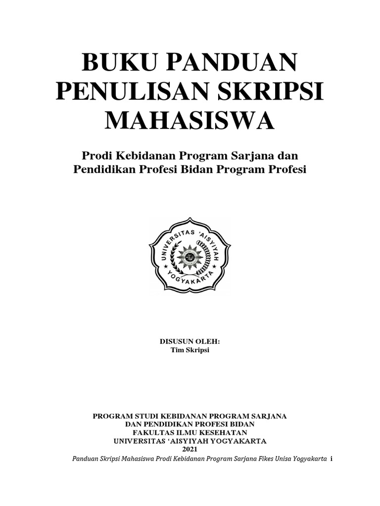 Buku Panduan Skripsi S1 Bidan | PDF