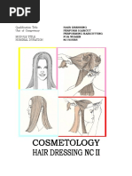 Learning Module in Hairdressing | PDF | Hairstyle | Sterilization ...