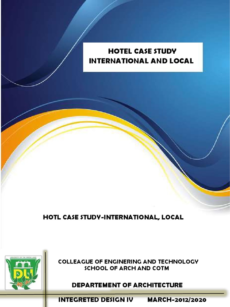 Case Study On Hotel | PDF | Ethiopia | Restaurants