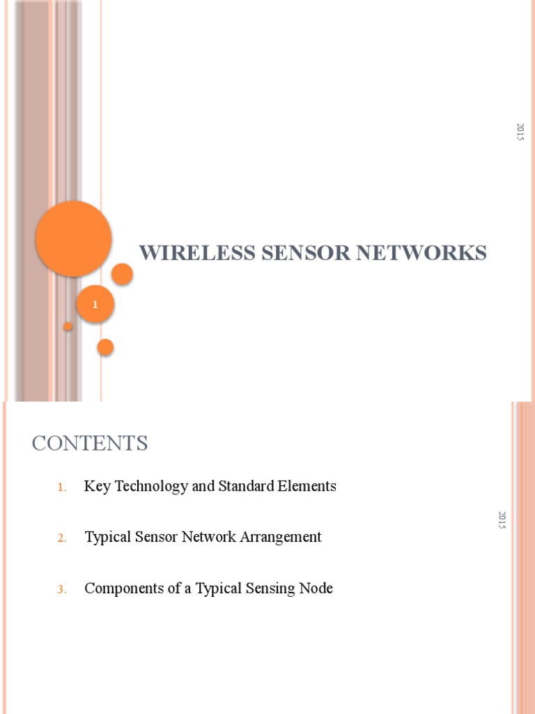 Introduction To Wireless Sensor Networks WSN | PDF