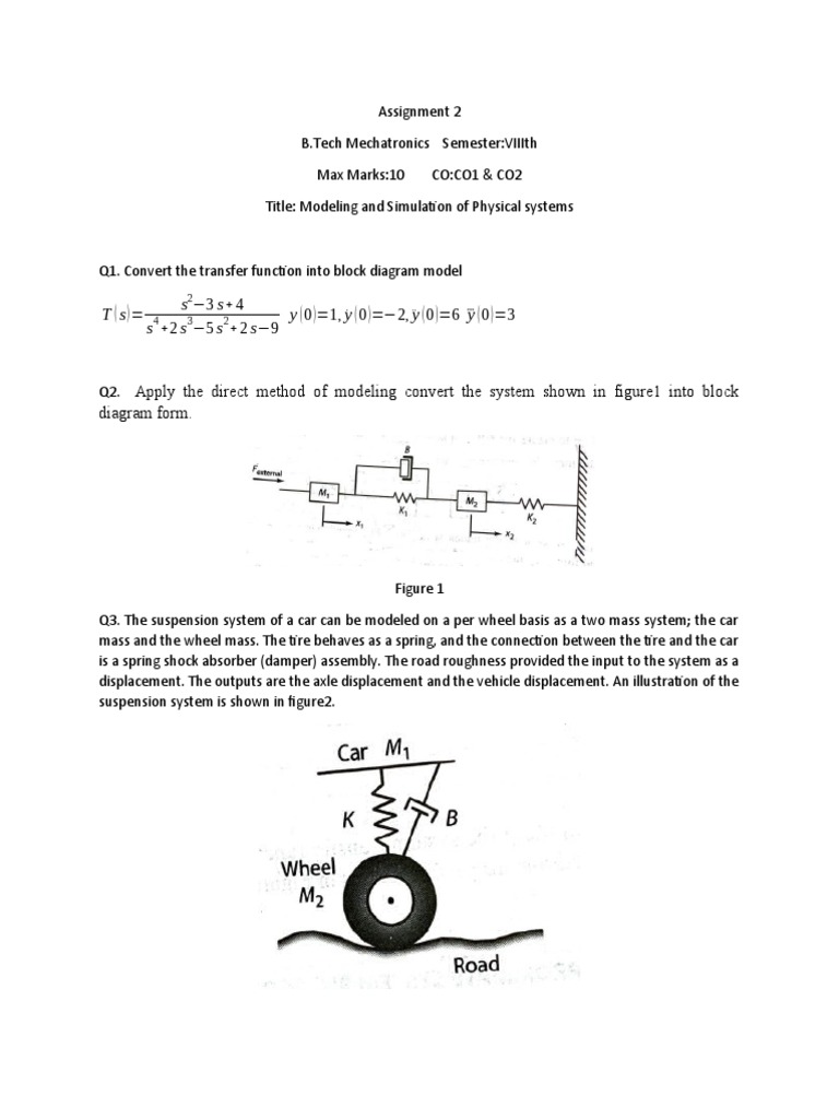 Assignment 2 MSD | PDF | Electric Motor | Electrical Engineering