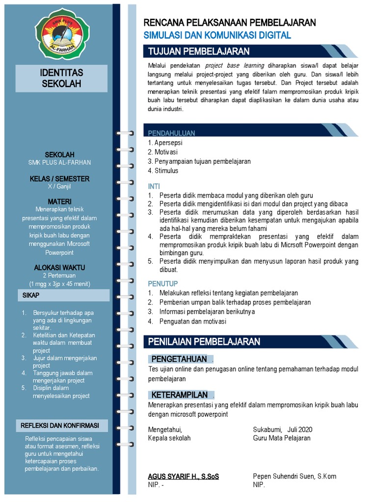 RPP 3.6 Simdig | PDF