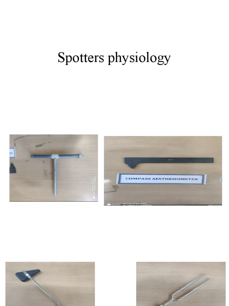 Spotters Physiology | PDF