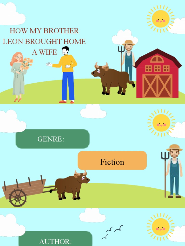 Group 1 How My Brother Leon Brought Home A Wife | PDF