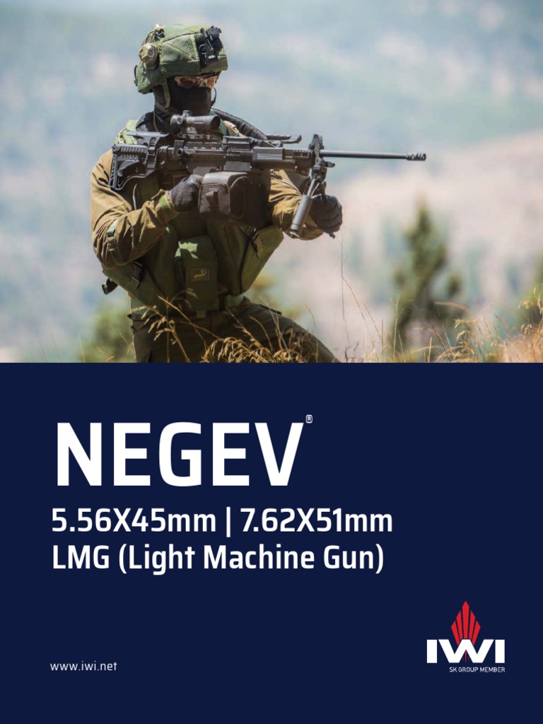 IWI Negev Brochure 2021 EN | PDF | Machine Gun | Hazards