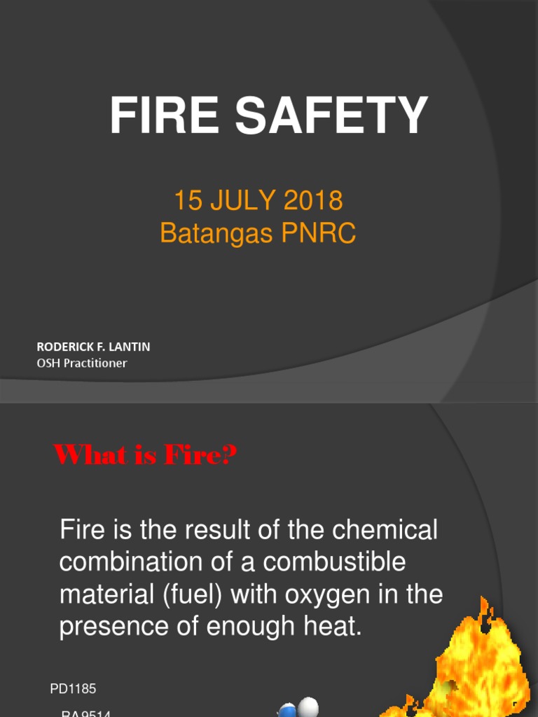 Essential Fire Safety Guidelines | PDF | Fires | Combustion