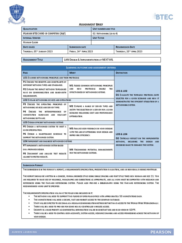 Networking Brief | Download Free PDF | Computer Network | Cloud Computing