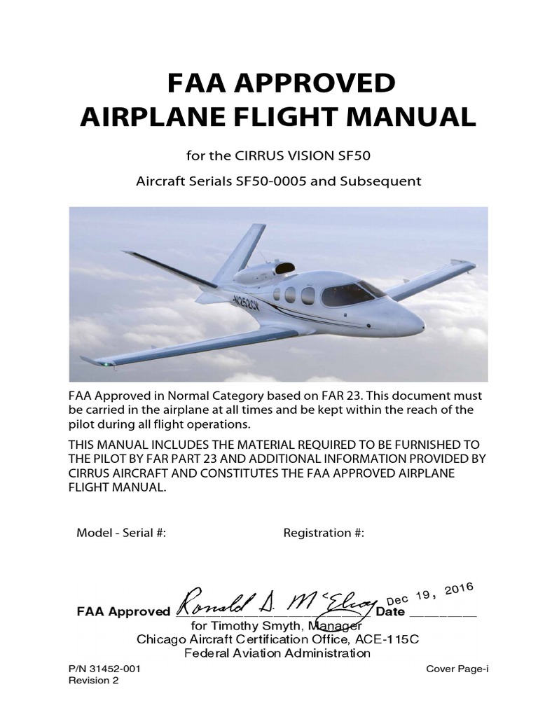 SF50 - POH | PDF | Airspeed | Aerospace
