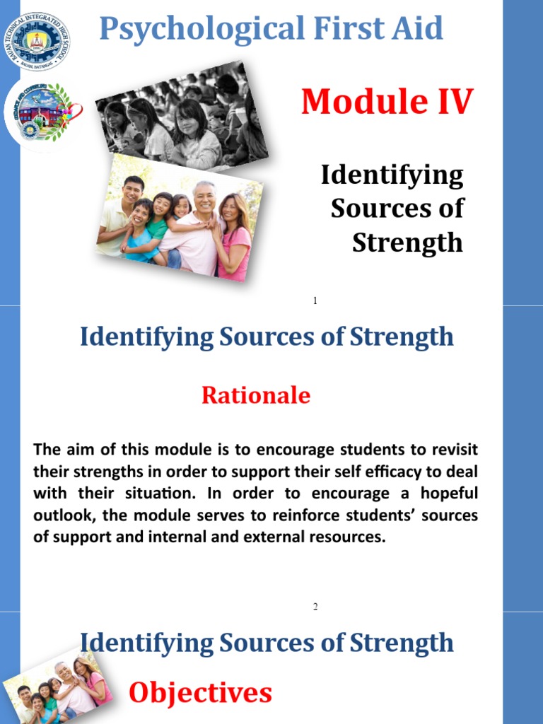 PFA Module 4 | PDF | Cognitive Psychology | Behavior Modification