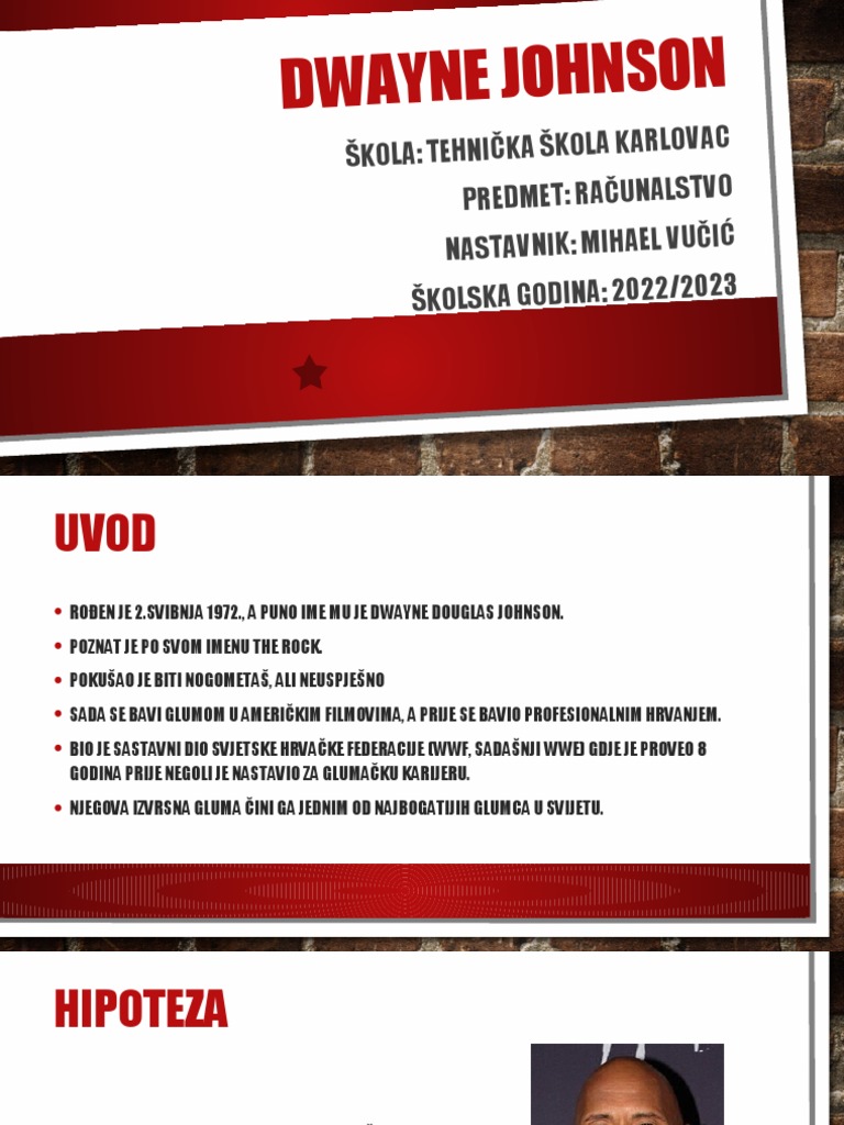 Dwayne Johnson | PDF